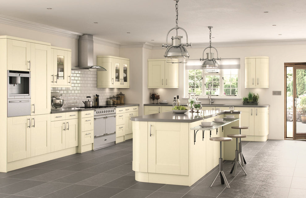Cavallo Ivory Shaker Kitchen Door – Elegant Italian Design – The ...