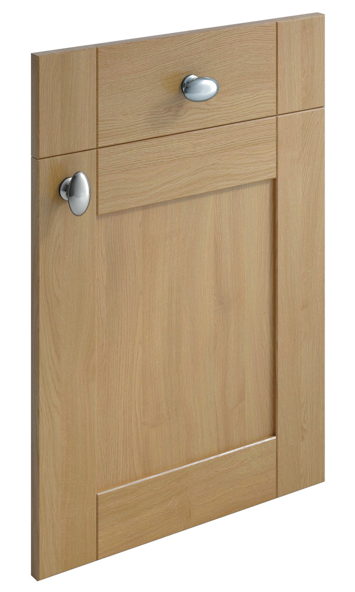 Chantilly Oak Shaker Kitchen Doors – Natural Woodgrain Shaker Style ...