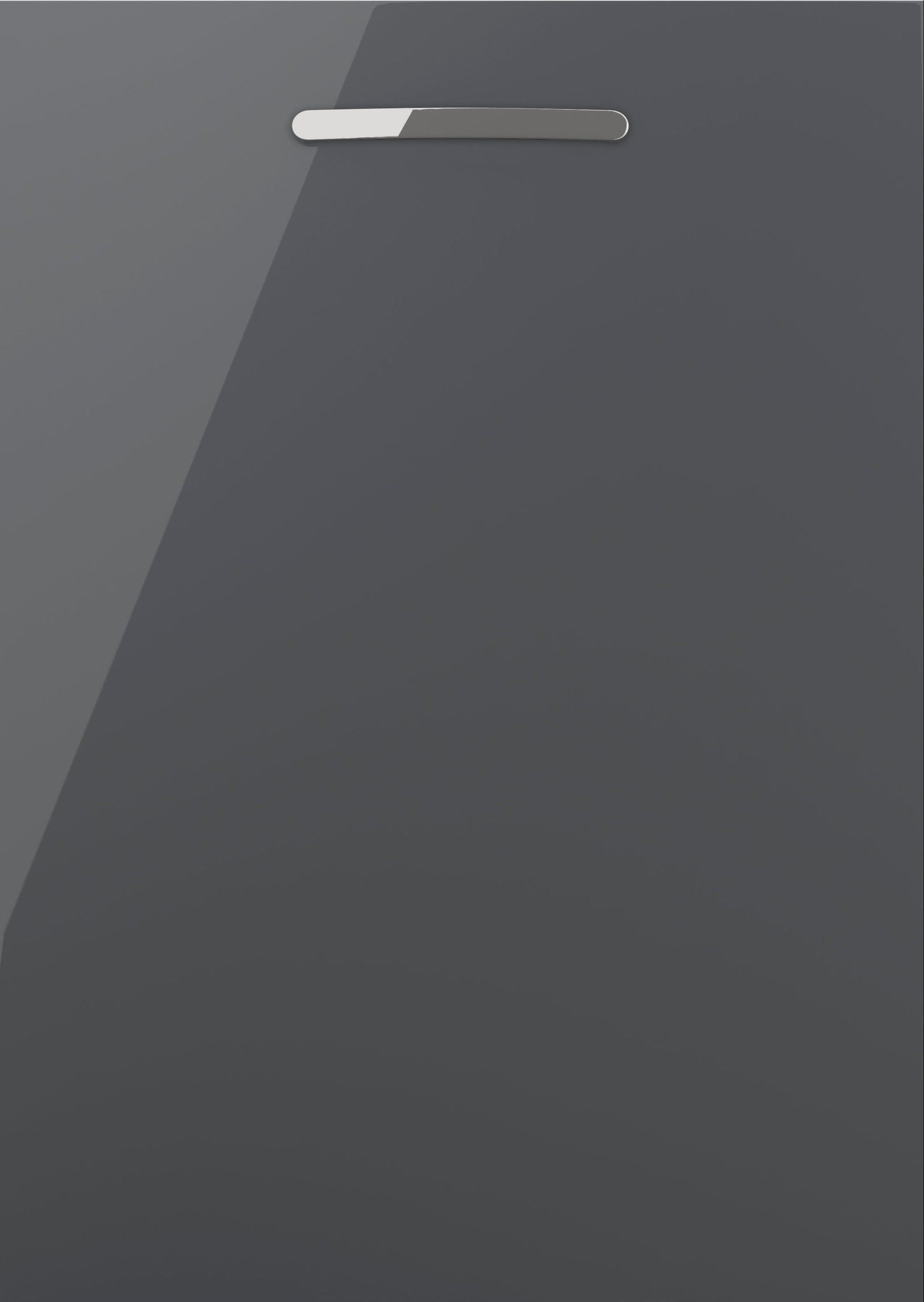 Valencia Anthracite Gloss Kitchen Doors – Bold Slab Doors – The Kitchen ...
